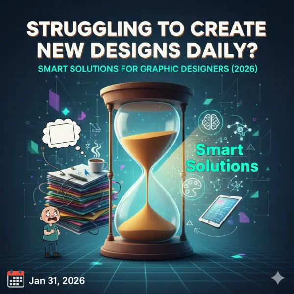 Struggling to Create New Designs Daily? Smart Solutions for Graphic ...